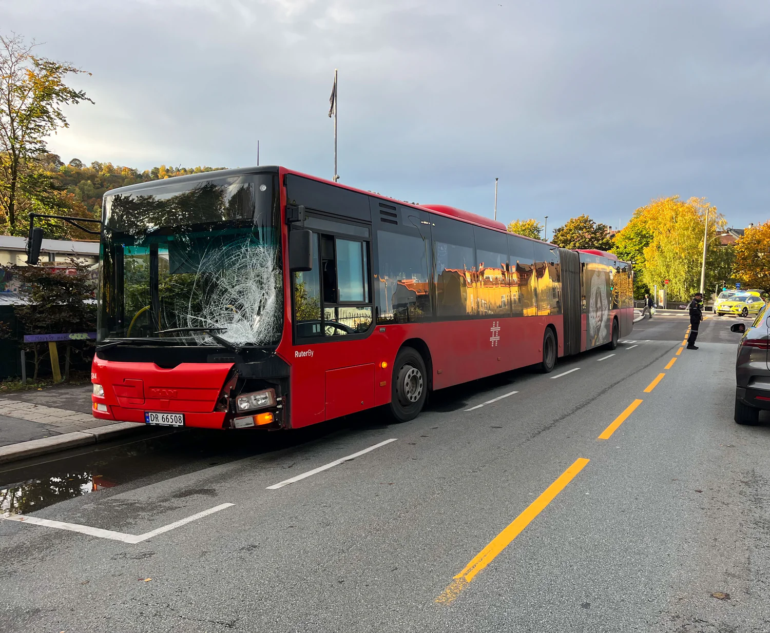 Syklist påkjørt av buss i Oslo - TV 2