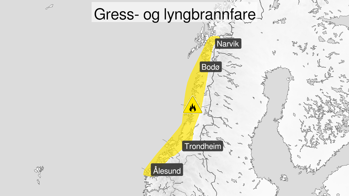Midt-Norge: Setter beredskap med skogbrannhelikopter - TV 2