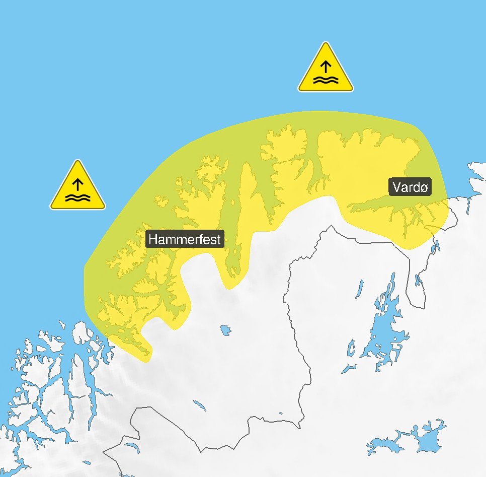 Gult farevarsel for høy vannstand: – Kan gi skader - TV 2