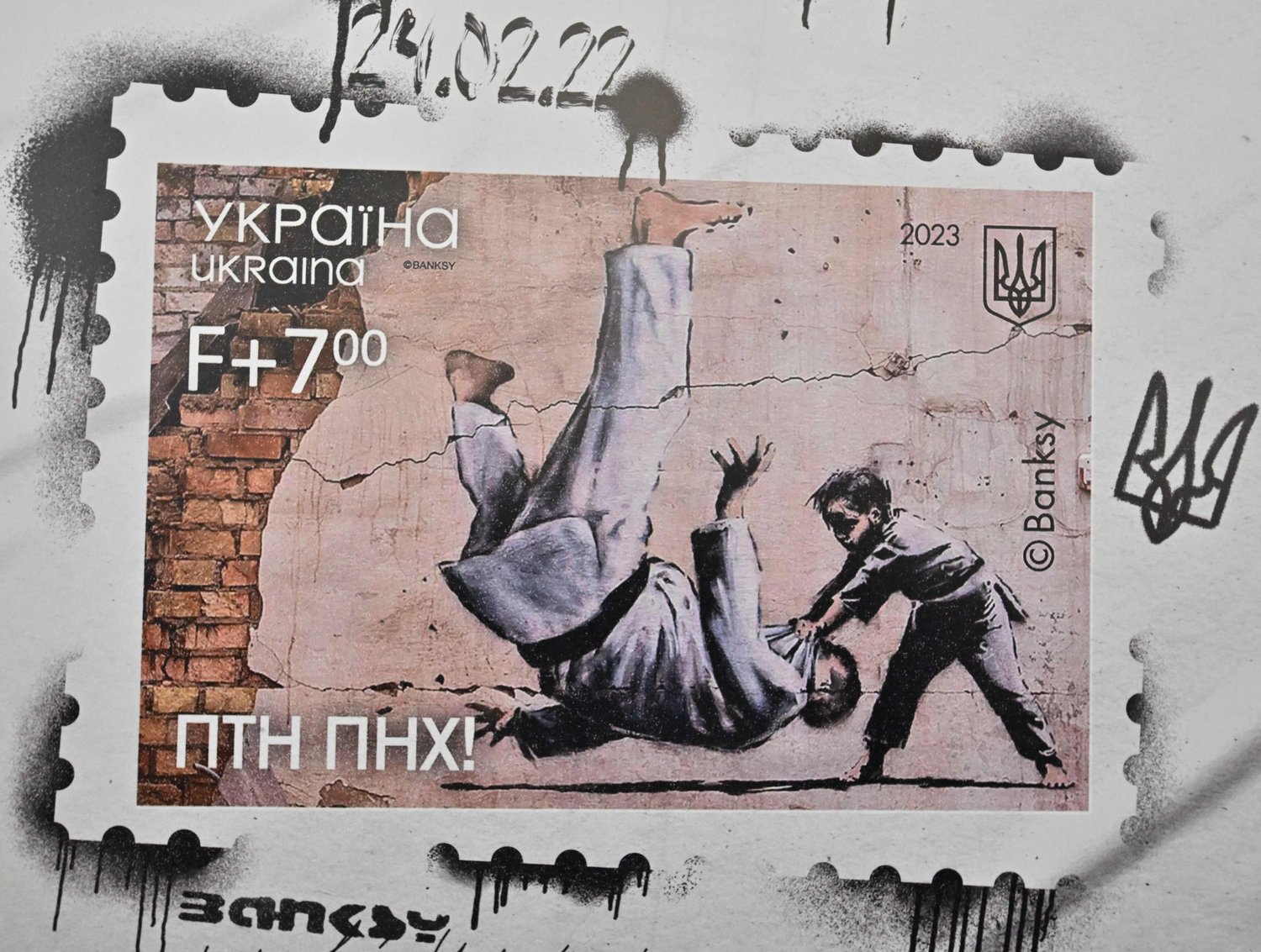 Banksy latterliggjør Putin med nytt kunst-grep - TV 2