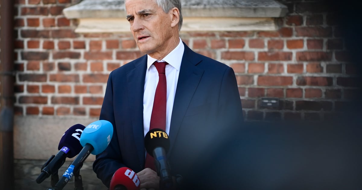 Støre om Skjæran: Han er hel ved - TV 2