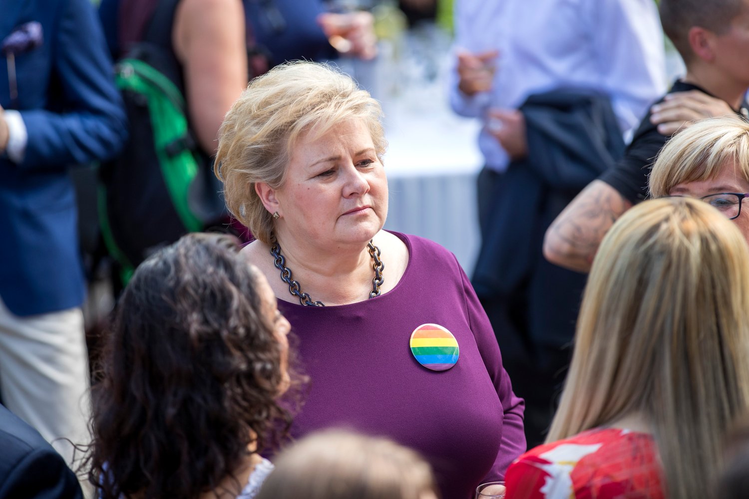 Erna Solberg: Avlysningen av pridefestivalen for barn er ekstremt trist ...