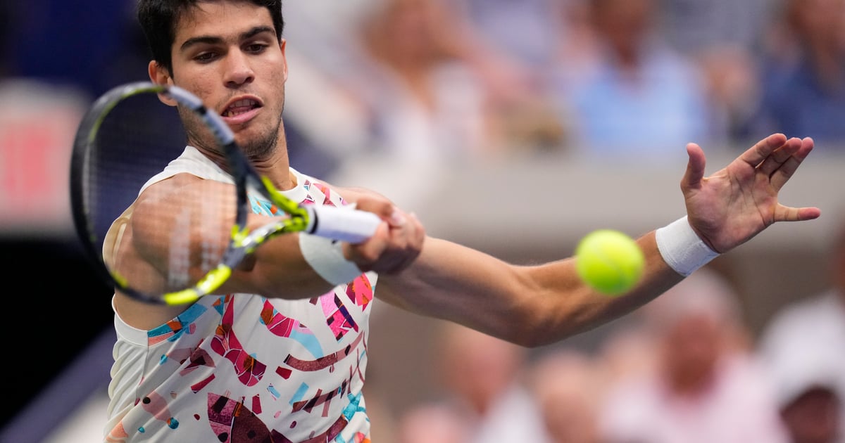 Alcaraz enkelt til kvartfinale i US Open - TV 2