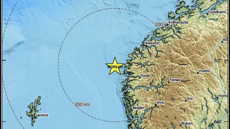 Jordskjelv utenfor Florø: – Mange har ringt - TV 2