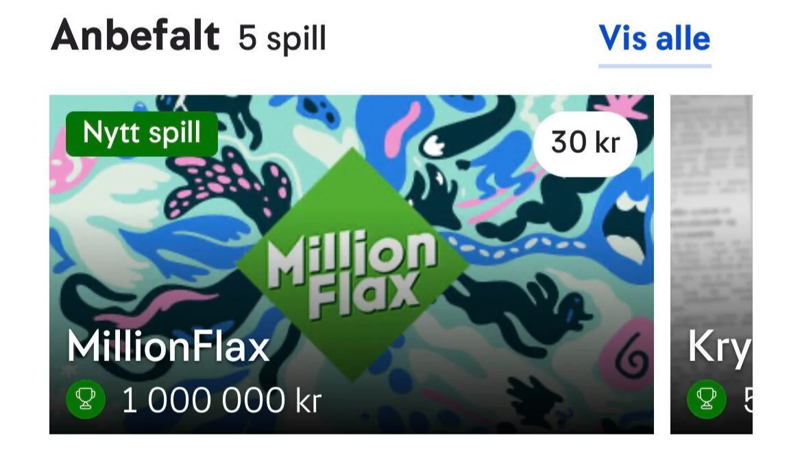 Flax-lodd blir dyrere - TV 2