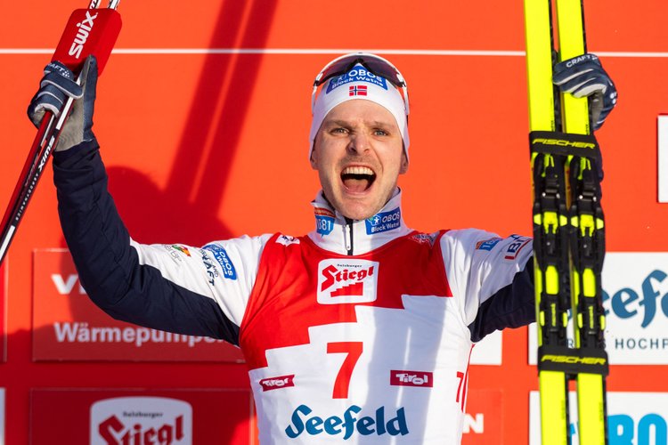 Norsk seier på lagsprinten i Lahti - TV 2