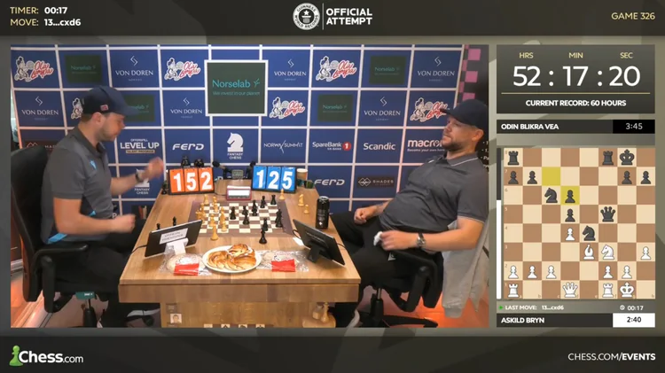 Se direkte: Går for verdensrekord i sjakk - TV 2