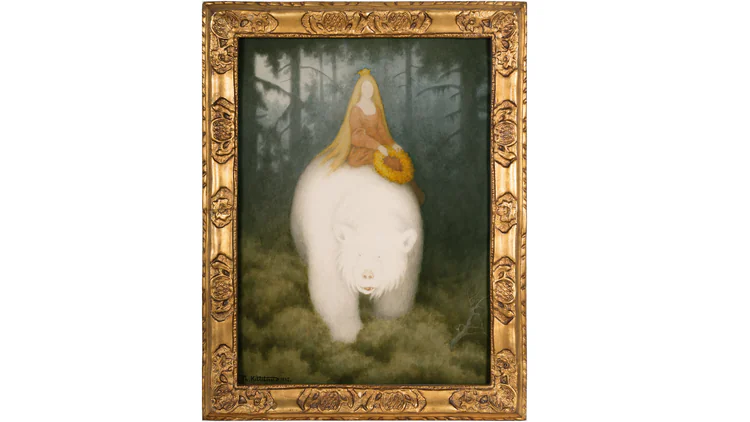 Kan bli auksjonsrekord når Petter Olsens døtre selger ikonisk maleri - TV 2