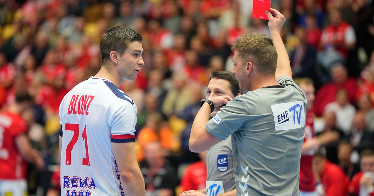 Rødt kort til Blonz i norsk tap - TV 2