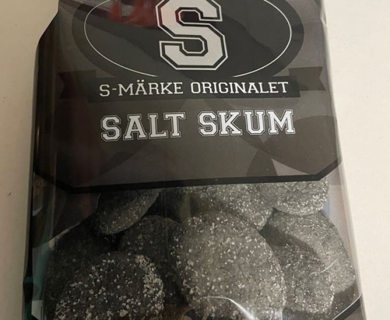 Godteriet Salt Skum fra S-märke trekkes tilbake etter funn av trefliser ...