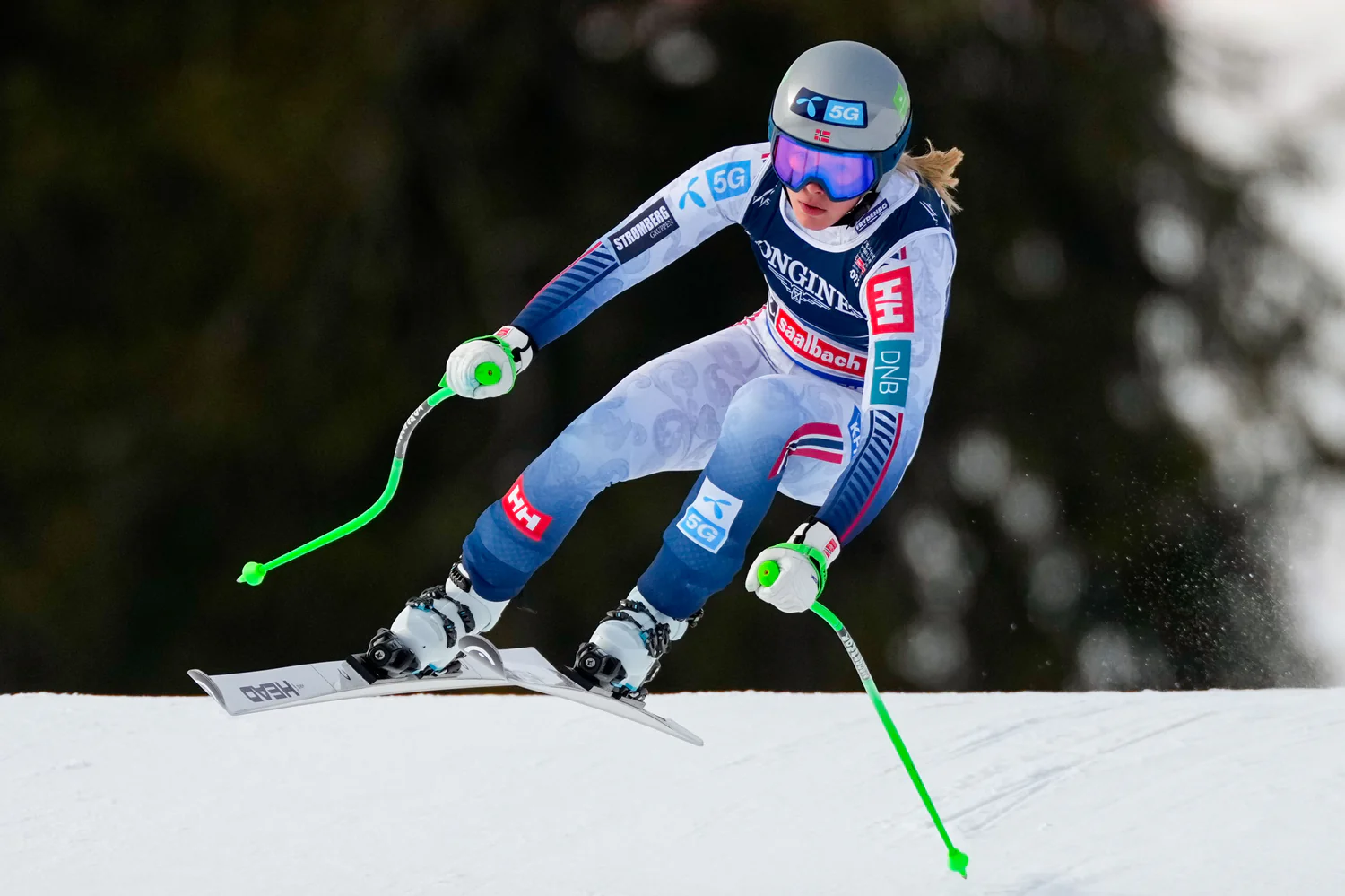 Kajsa Vickhoff Lie bommet i lagkombinasjonen – Norge langt bak i VM - TV 2