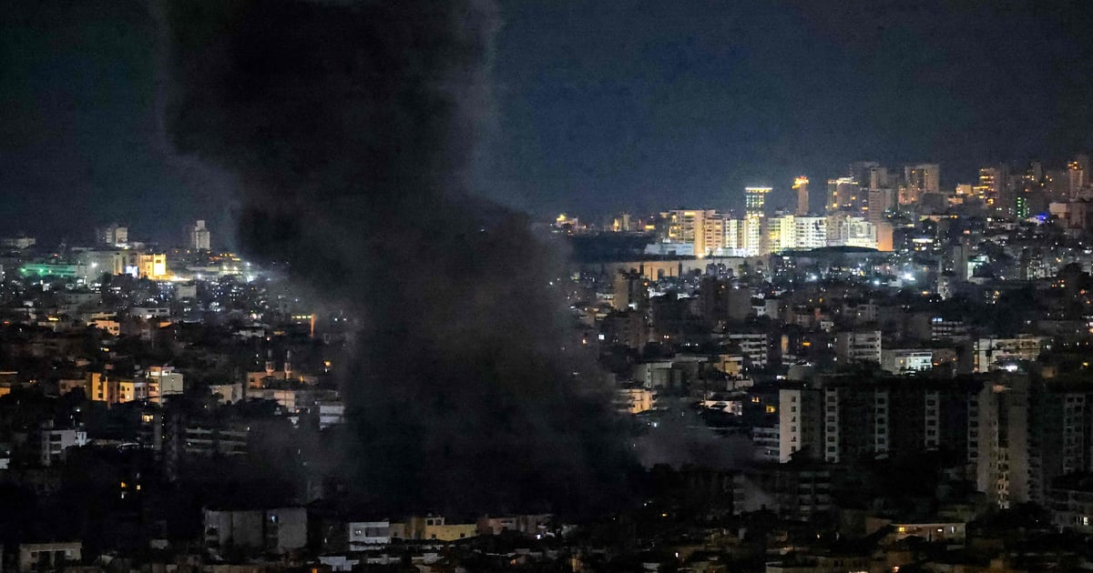 Israel har angrepet mål i Sør-Beirut - TV 2
