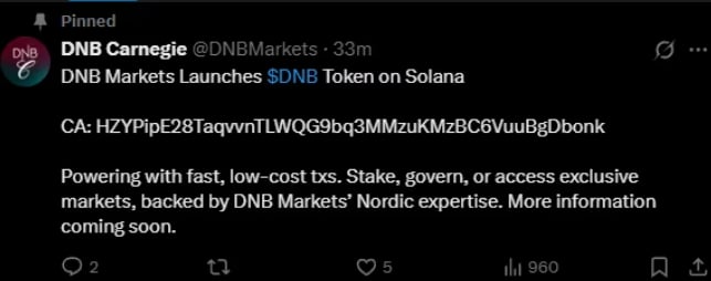 DNB-konto på X ble hacket - TV 2