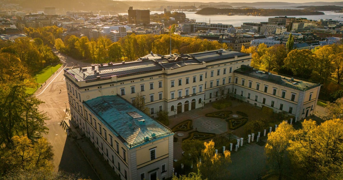Slottet advarer mot fallende grener fra trær - TV 2