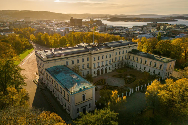 Slottet advarer mot fallende grener fra trær - TV 2