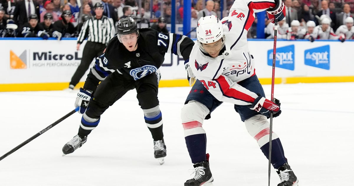 Sesongens første scoring for Lilleberg i Lightning-seier mot Capitals ...