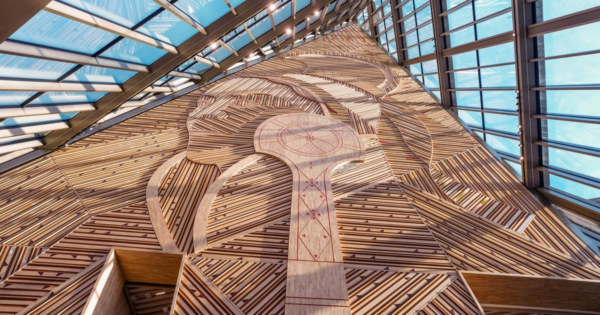 Samisk kunst preger det nye regjeringskvartalet - TV 2