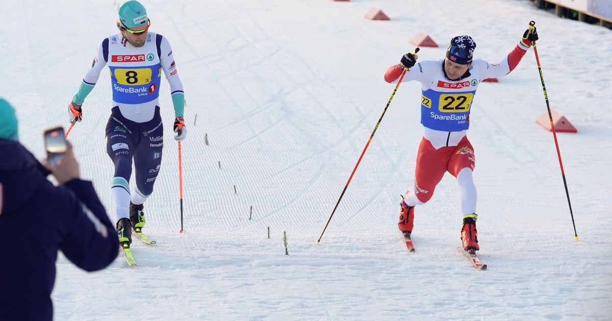 Krüger spurtet til seier: – Ikke akkurat kjent for det - TV 2