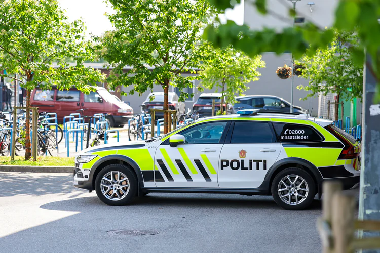 Gravemaskin falt i sjøen - TV 2